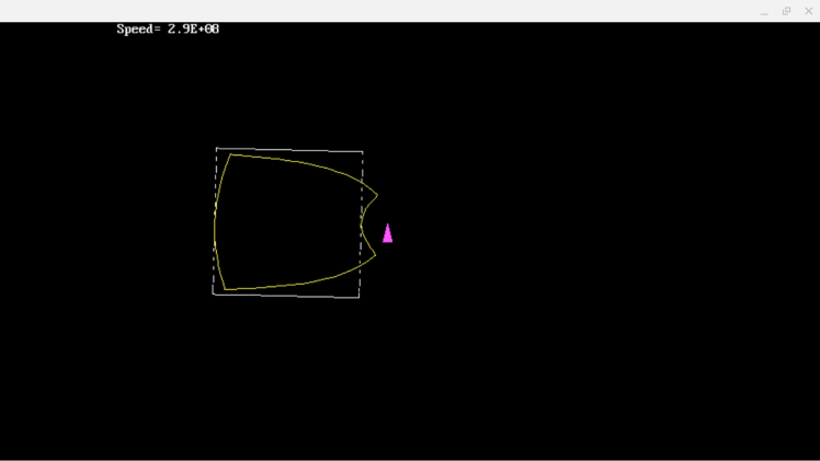 Visualising relativistic length contraction in 2D – Physics with Keith